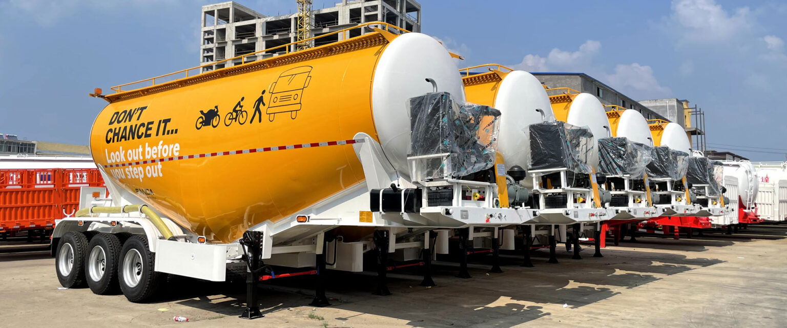 How Bulk Cement Transport Are Loaded and Cement Truck Unloading